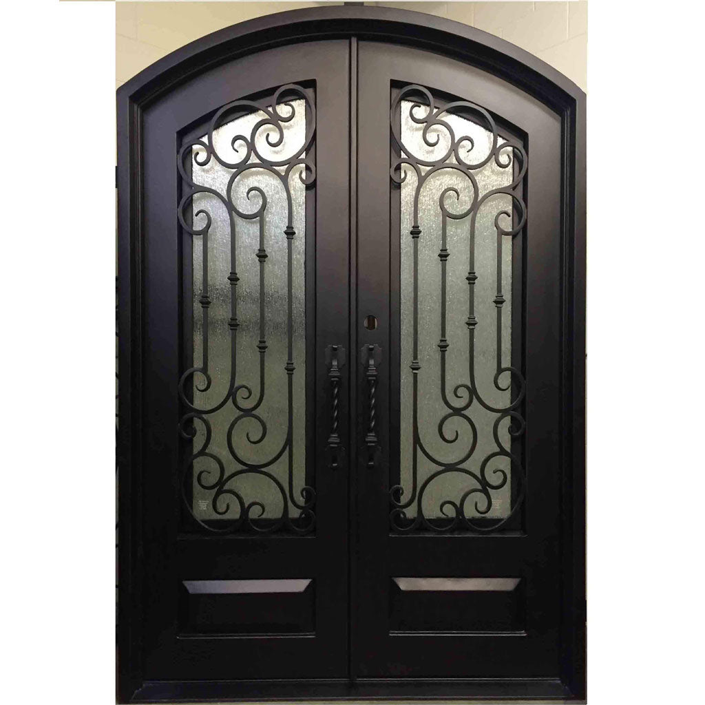 Arched Top, Straight Top ,Arched Inside Iron Doors| Gorgeous Wrought ...